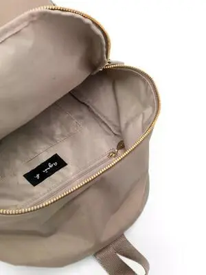 AGNES B. Logo-plaque Backpack