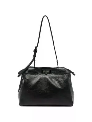 Fendi Peekaboo Soft Tote Bag - Black