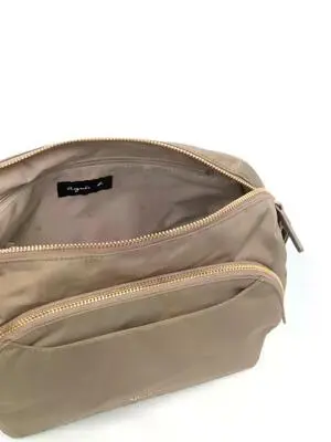 AGNES B. Logo-plaque Shoulder Bag