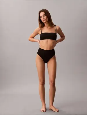 Calvin Klein Essentials Swim Bandeau - Black