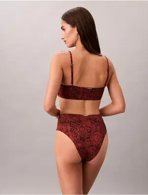 Calvin Klein Essentials Swim Bandeau - Python+spiced Apple