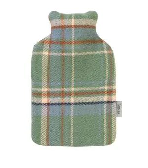 ARAMINTA CAMPBELL Wool Highlands At Dawn Hot Water Bottle - Green