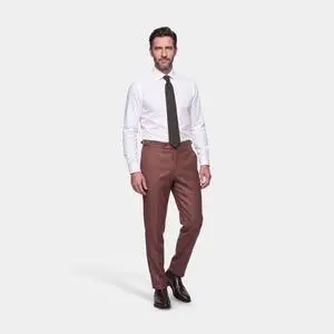 INDOCHINO Northfield Basketweave Rust Pants