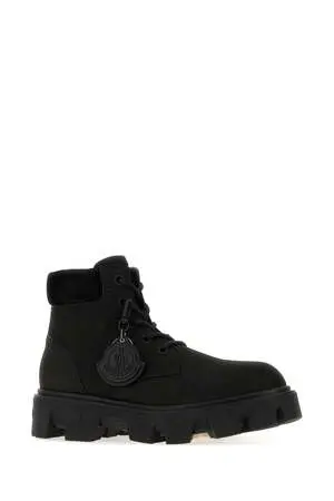 Moncler Suede Peak City Ankle Boots
