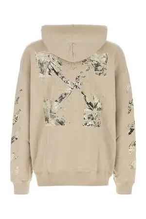 Off-White Sand Cotton Sweatshirt