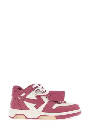 Off-White Two-tone Leather Out Of Office Sneakers - Multicolor
