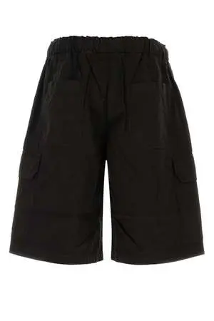 Palm Angels Cotton Bermuda Shorts