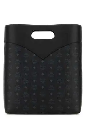Mcm Printed Canvas Shopping Bag - Multicolor