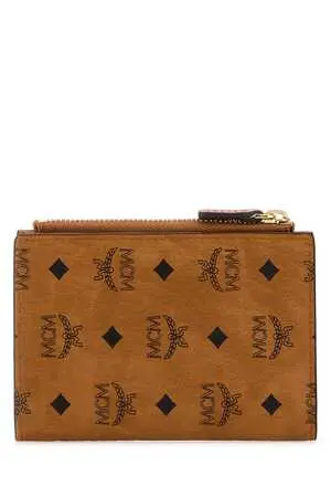 Mcm Printed Canvas Wallet - Multicolor