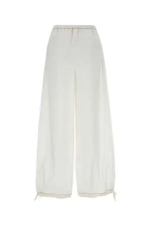 Marni Poplin Wide-leg - White