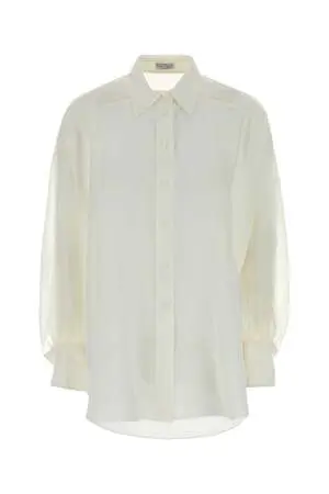 Brunello Cucinelli Silk Shirt - White