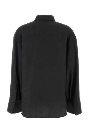 Brunello Cucinelli Graphite Wool Shirt