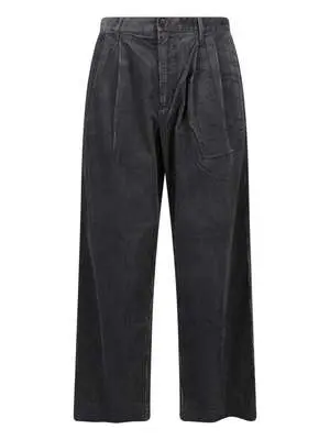 Paul Smith Wide-leg Corduroy Pleated Trousers