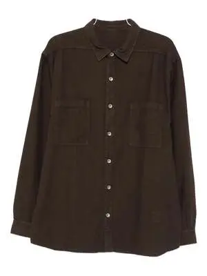 Rick Owens Cotton Shirt With Chest Pockets