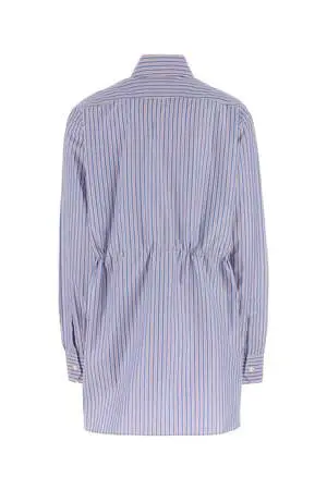Prada Embroidered Poplin Shirt
