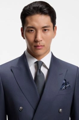 BOSS One Slim-fit Suit Jacket In Virgin Wool