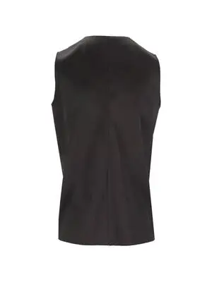 Al Duca D'aosta Satin V-neck Top