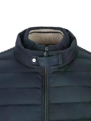 Herno Quilted Wool Jacket - Blue
