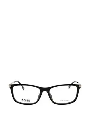 BOSS Rectangle-frame Glasses - Black