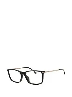 BOSS Rectangle-frame Glasses - Black