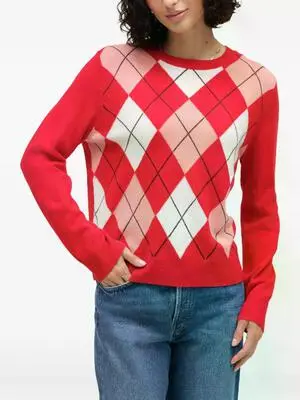 Chinti & Parker Argyle-pattern Sweater