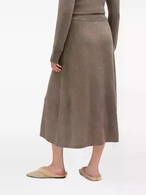 Chinti & Parker Argyle-knit Midi Skirt