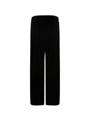 Alberta Ferretti Velvet Palazzo Pants