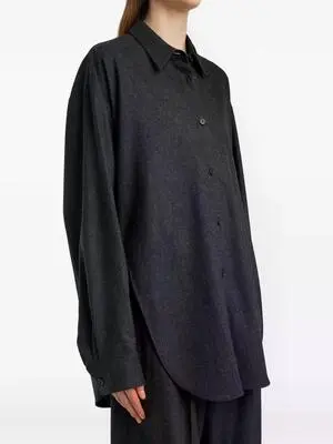 Khaite Goya Top In Charcoal