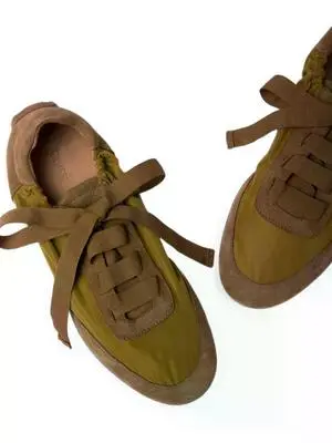 ODISSI Cass Grosgrain-lace Sneakers