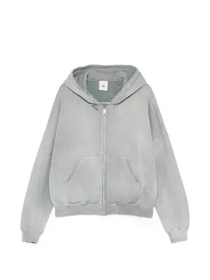 MOOJI MOOJI Zip-up Hoodie - Grey