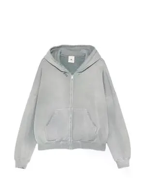 MOOJI MOOJI Zip-up Hoodie - Grey