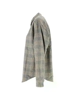 MC2 SAINT BARTH X Peanuts Snoopy Lover Tartan Shirt