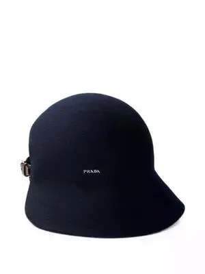 Prada Felt Hat - Blue