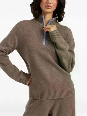 Chinti & Parker Quarter-zip Sweater