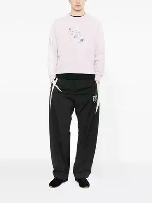 AGNES B. Logo Sweatshirt - Pink