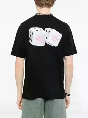 ANTI SOCIAL SOCIAL CLUB Dice-print Cotton T-shirt