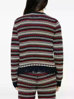 Guest In Residence Western Stripe-knit Sweater
