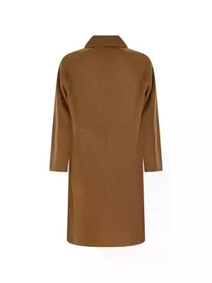 AMARANTO Raglan-sleeve Single-breasted Coat