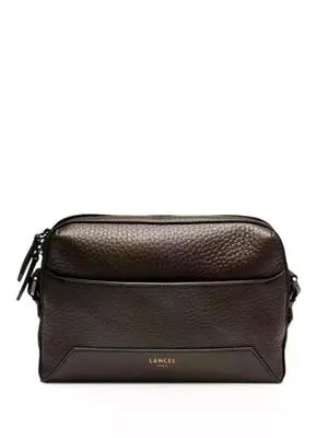 LANCEL Medium Milo Grained Leather Camera Bag - Brown
