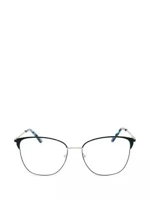 ADENSCO Rectangle-frame Glasses - Blue