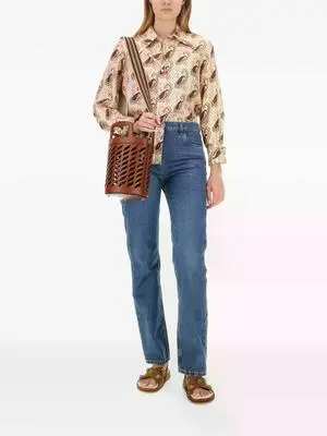 Etro Flower-embroidered Jeans