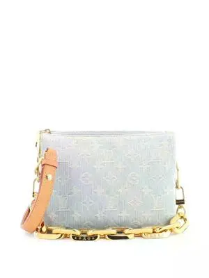 LOUIS VUITTON Coussin Bag Monogram Denim Bb Crossbody Bag