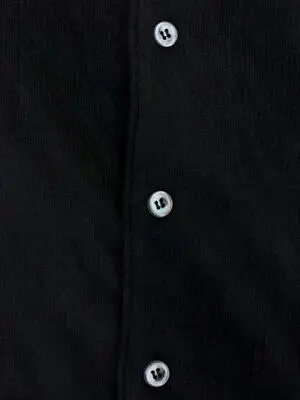 DUNST Button-up Polo-collar Cardigan