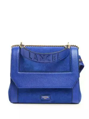 LANCEL Medium Ninon Flap Shoulder Bag - Blue