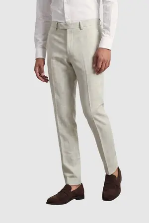 TWISTED TAILOR Beckford Slim Fit Check Suit Trousers