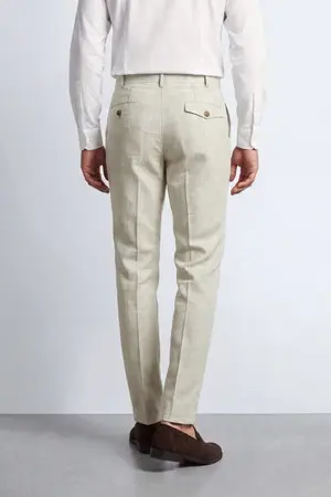 TWISTED TAILOR Beckford Slim Fit Check Suit Trousers