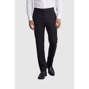 TWISTED TAILOR Kingdon Slim Fit Tuxedo Trousers - Black