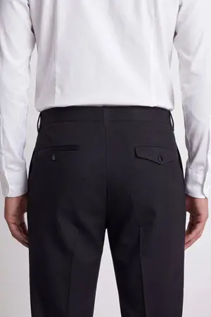TWISTED TAILOR Kingdon Slim Fit Tuxedo Trousers