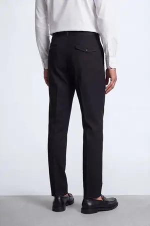 TWISTED TAILOR Kingdon Slim Fit Tuxedo Trousers