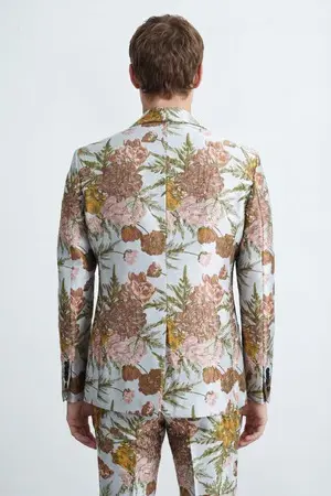 TWISTED TAILOR Hirshfield Slim Fit Floral Suit Jacket